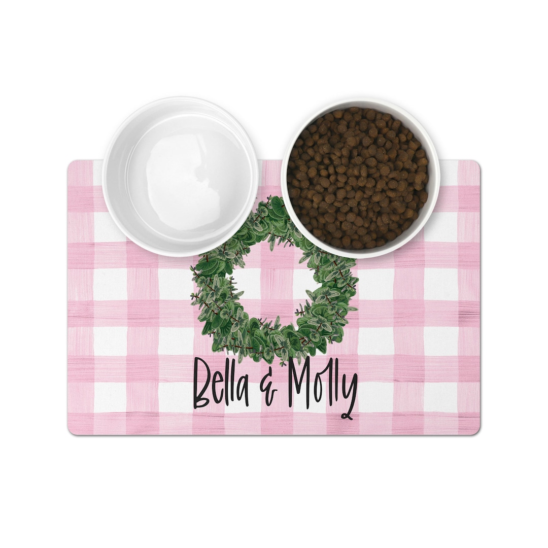 Personalized Dog Food Mat, Pet Mat, Dog Food Mat, Custom Dog Mat ...