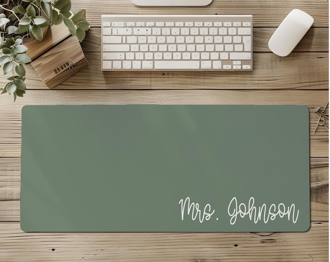 Large Cowhide Mouse Pad (24" X 14") Western Desk Mat | Rustic Home ...