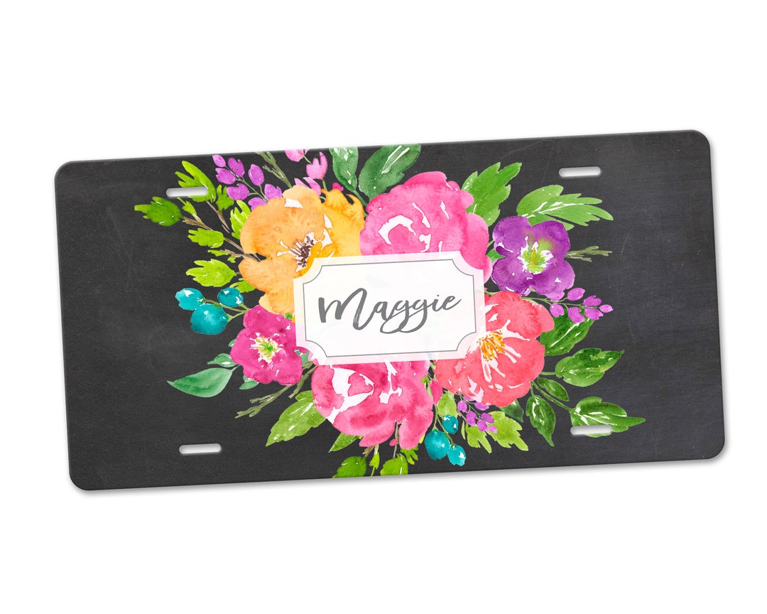 Sweet 16 Gift Personalized License Plate, License Plate Frame ...