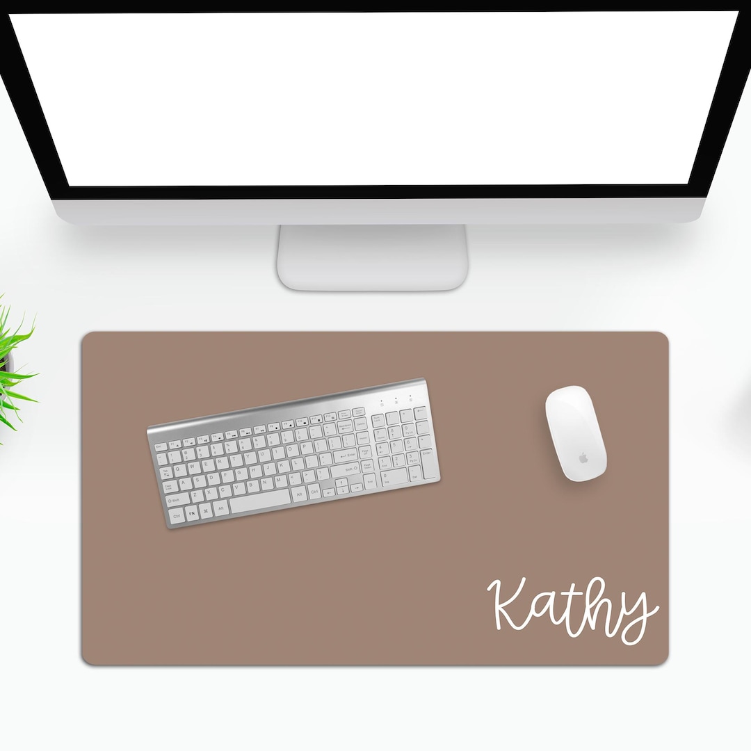 Custom Desk Pad Retro Personalized Desk Pastel Decor Teacher Gift ...