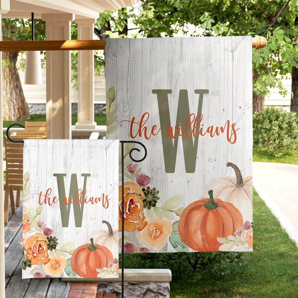 Fall Garden Flag - Etsy