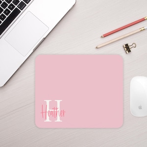 Custom Desk Pad Personalized Desk Decor for Teacher Gift Monogrammed ...