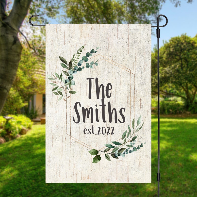 Burlap Yard Flag - Etsy