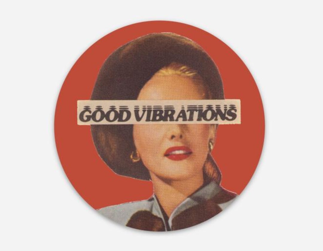 Good Vibrations Sticker - Etsy