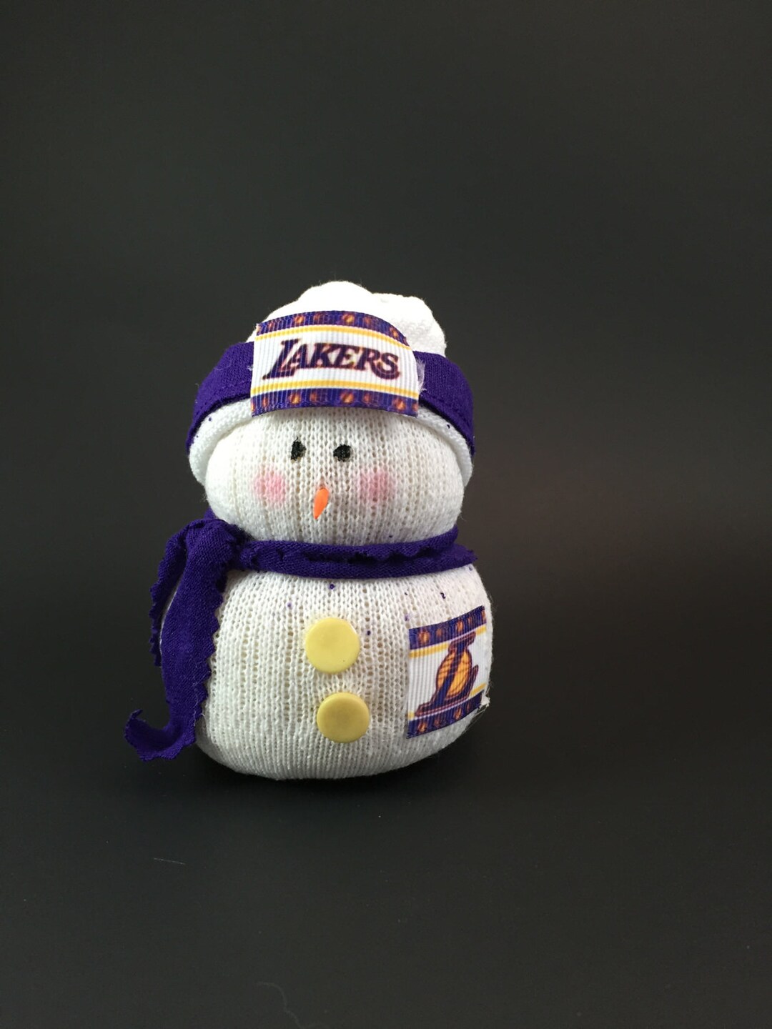 LA Lakers, LA Lakers Accessory, Lakers Snowman, LA Lakers Collectible ...