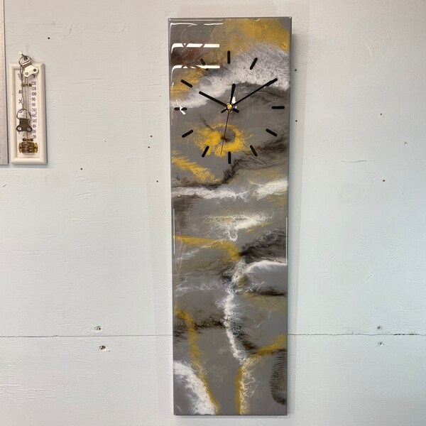 Tall Narrow Wall Clock - Etsy