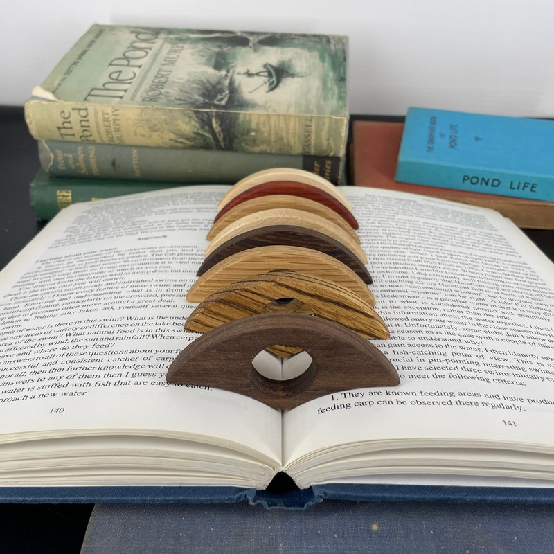 Wooden Book Page Marker - Etsy