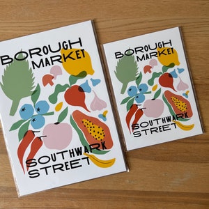 Sample Borough Market Art Print / Borough Market Digital Art Print ...
