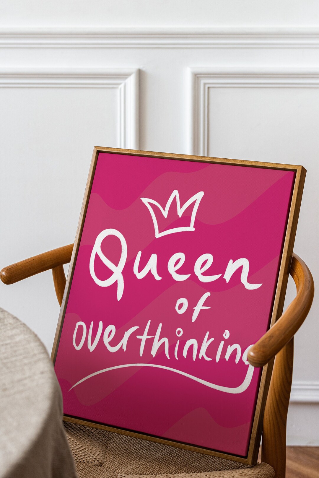 Queen of Overthinking / This Barbie Needs Sleep / A5 A4 Pop - Etsy