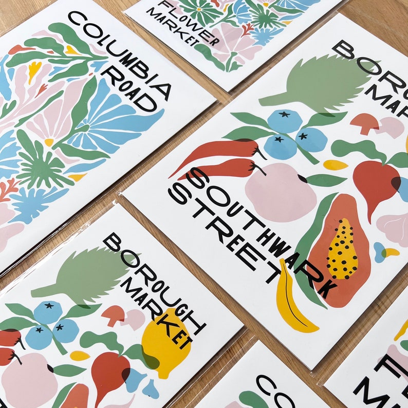 Sample Borough Market Art Print / Borough Market Digital Art Print ...