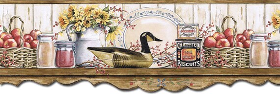 Wallpaper Borders For Kitchen