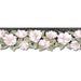 6 1/8 in X 15 Ft Prepasted Wallpaper Borders Floral Wall Paper Border ...