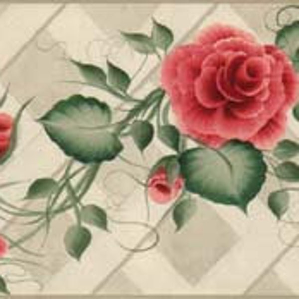 Teal Wallpaper Border - Etsy