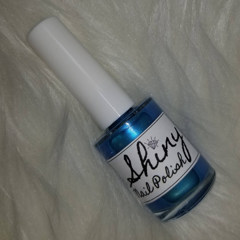 Icy Light Blue Nail Polish 5-free Handmade Indie Cruelty-free Vegan ...