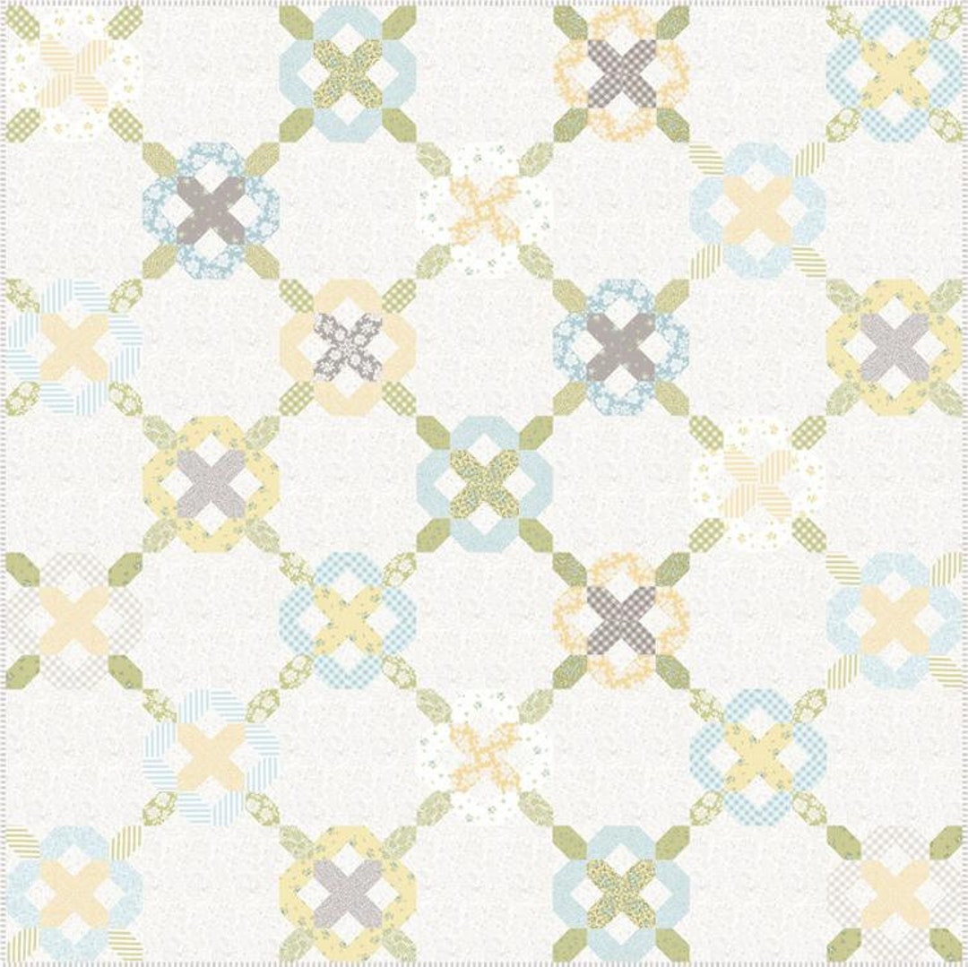 The Shores Quilt Kit by Brenda Riddle Designs for Moda Fabrics Finished ...