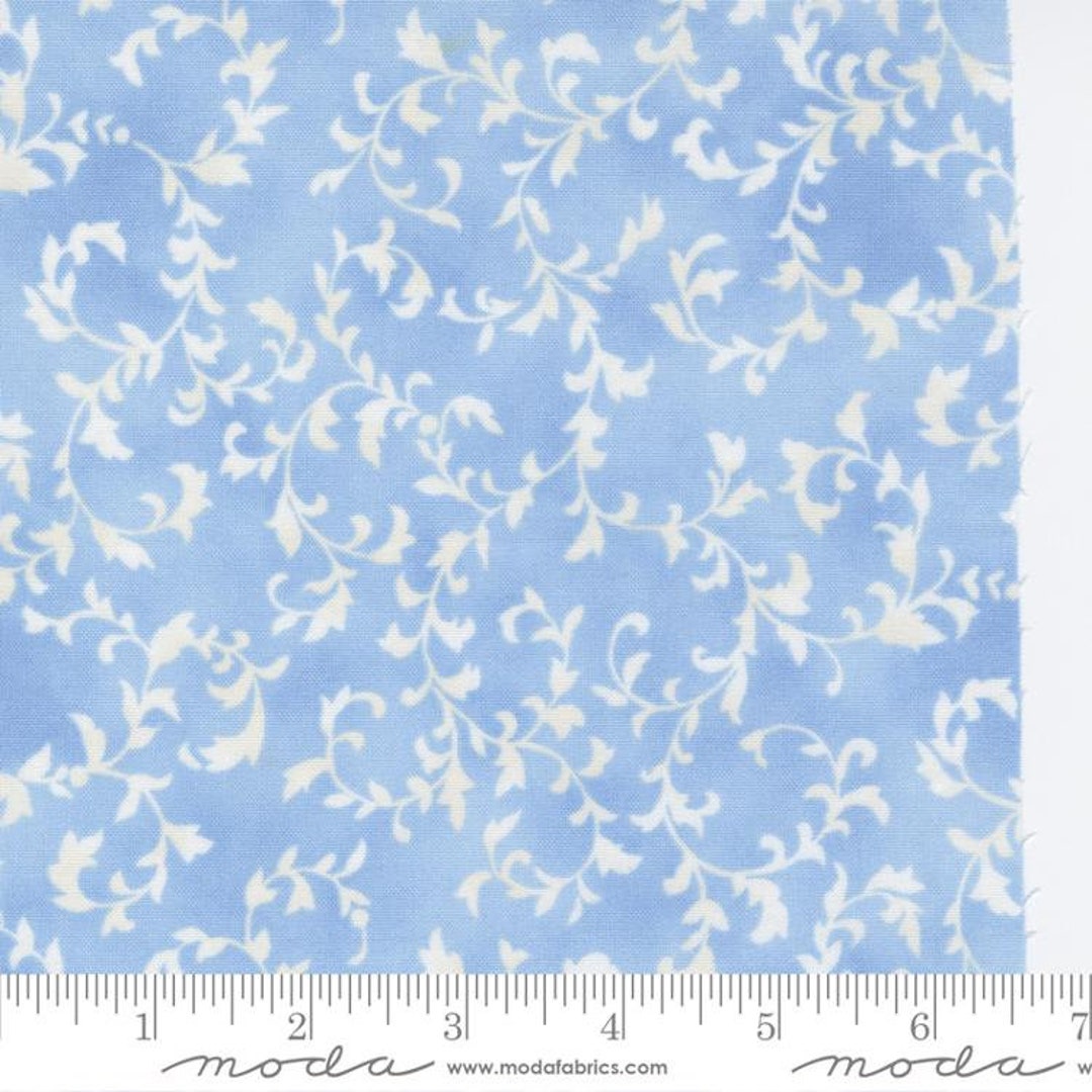 Summer Breeze Vines Sky by Moda Fabrics 33686 14 Fabric Sold in HALF ...