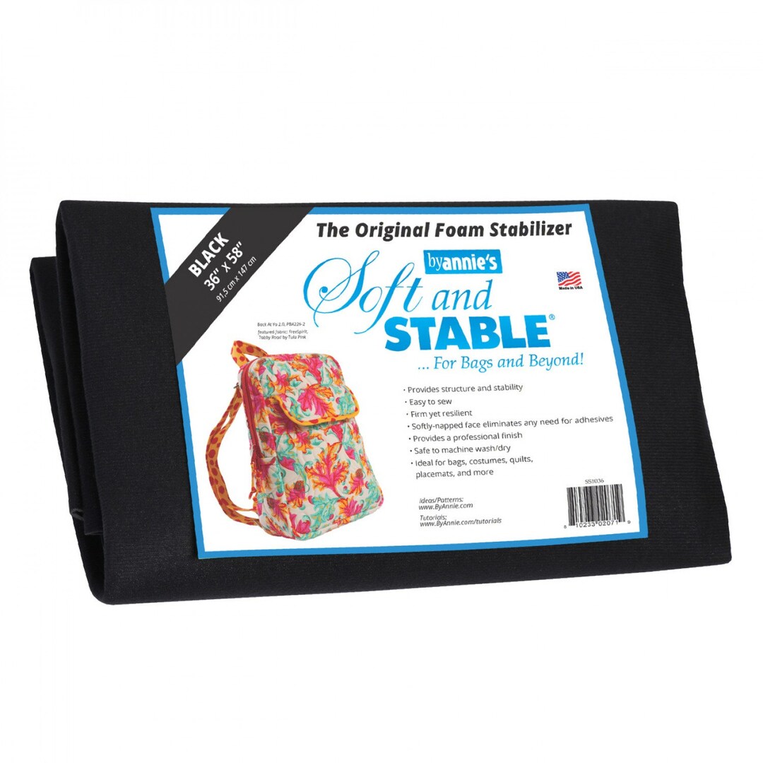 Soft and Stable Black Foam Stabilizer by Annie 100% Polyester ...