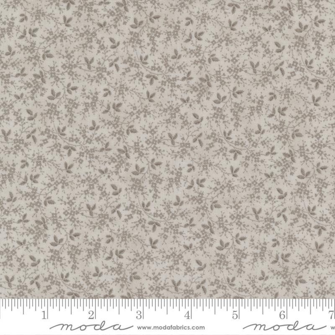 Honeybloom Flourishing Flowers Stone by 3 Sisters for Moda Fabrics ...