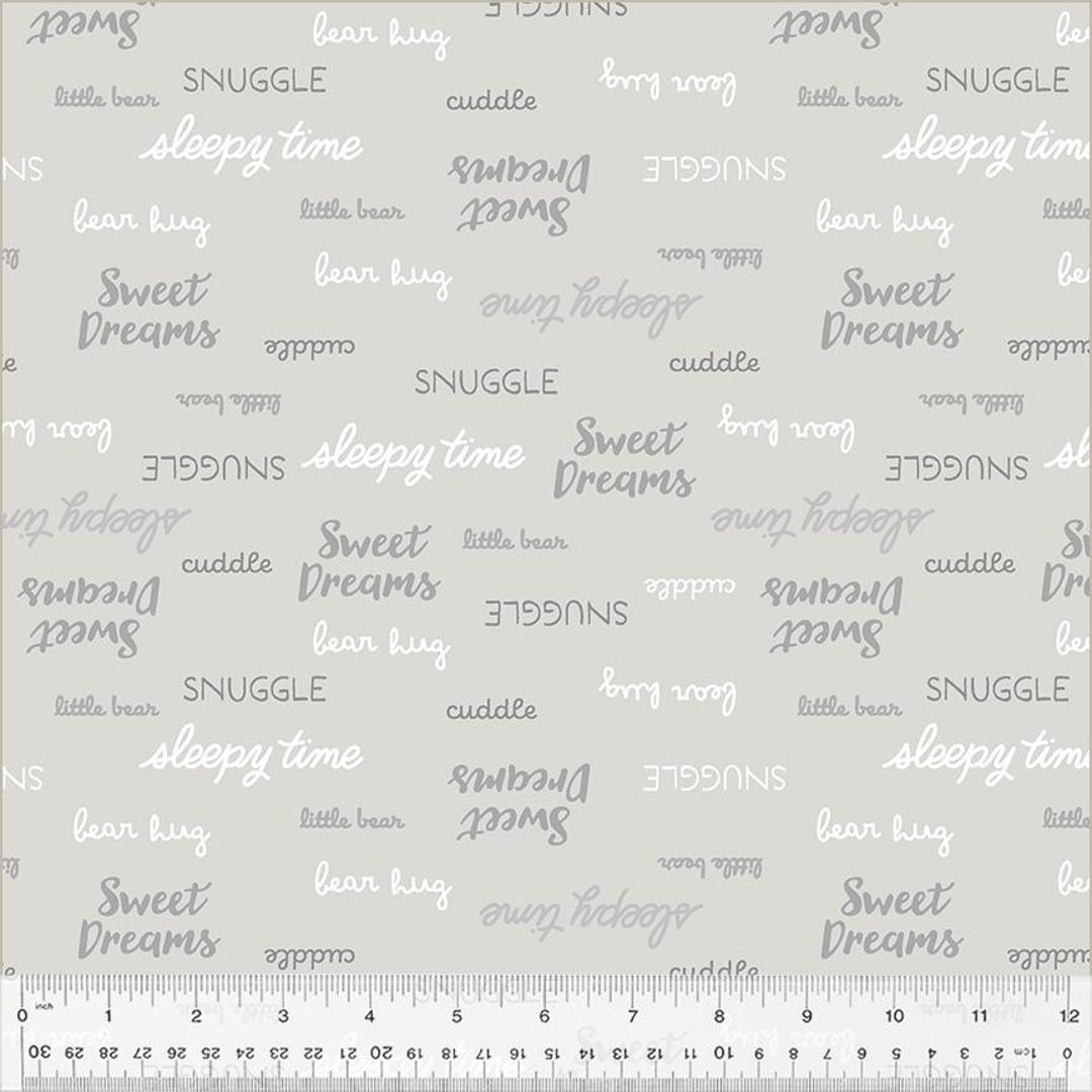 Sweet Dreams Flannel Bedtime Moon by Whistler Studios for Windham ...