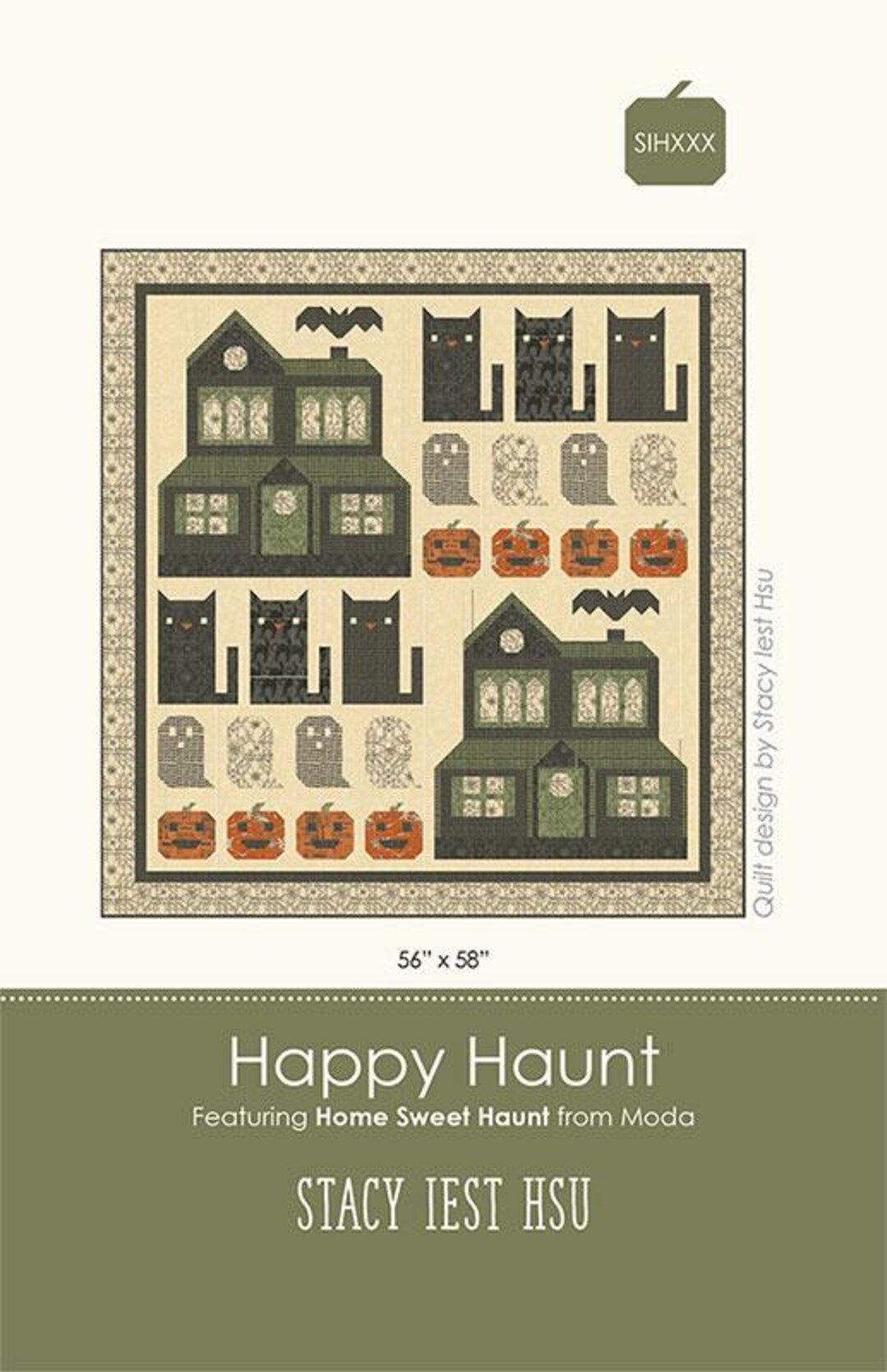Happy Haunt Pattern by Stacy Iest Hsu SIH105 Featuring Home Sweet Haunt ...