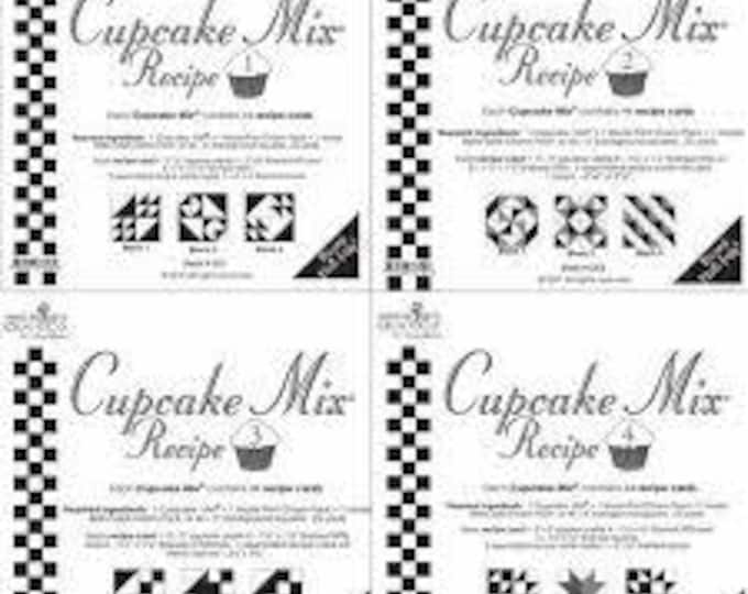 Moda Miss Rosie's Cupcake Mix Recipe 1-4. Paper Patterns That Pair With ...
