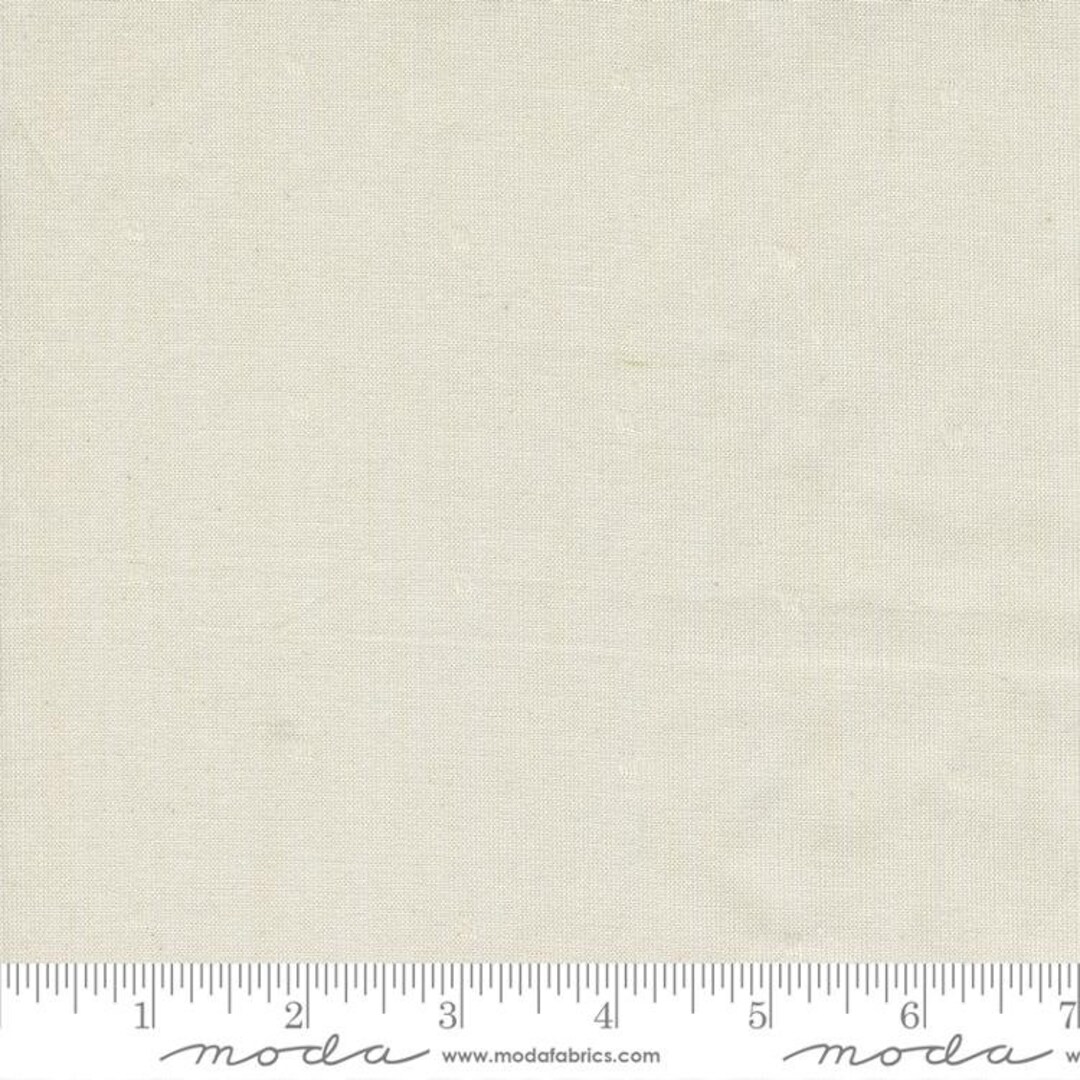 12" End of Bolt Vista Wovens Square Dot Ecru by Moda Fabric 12217 12 - Etsy