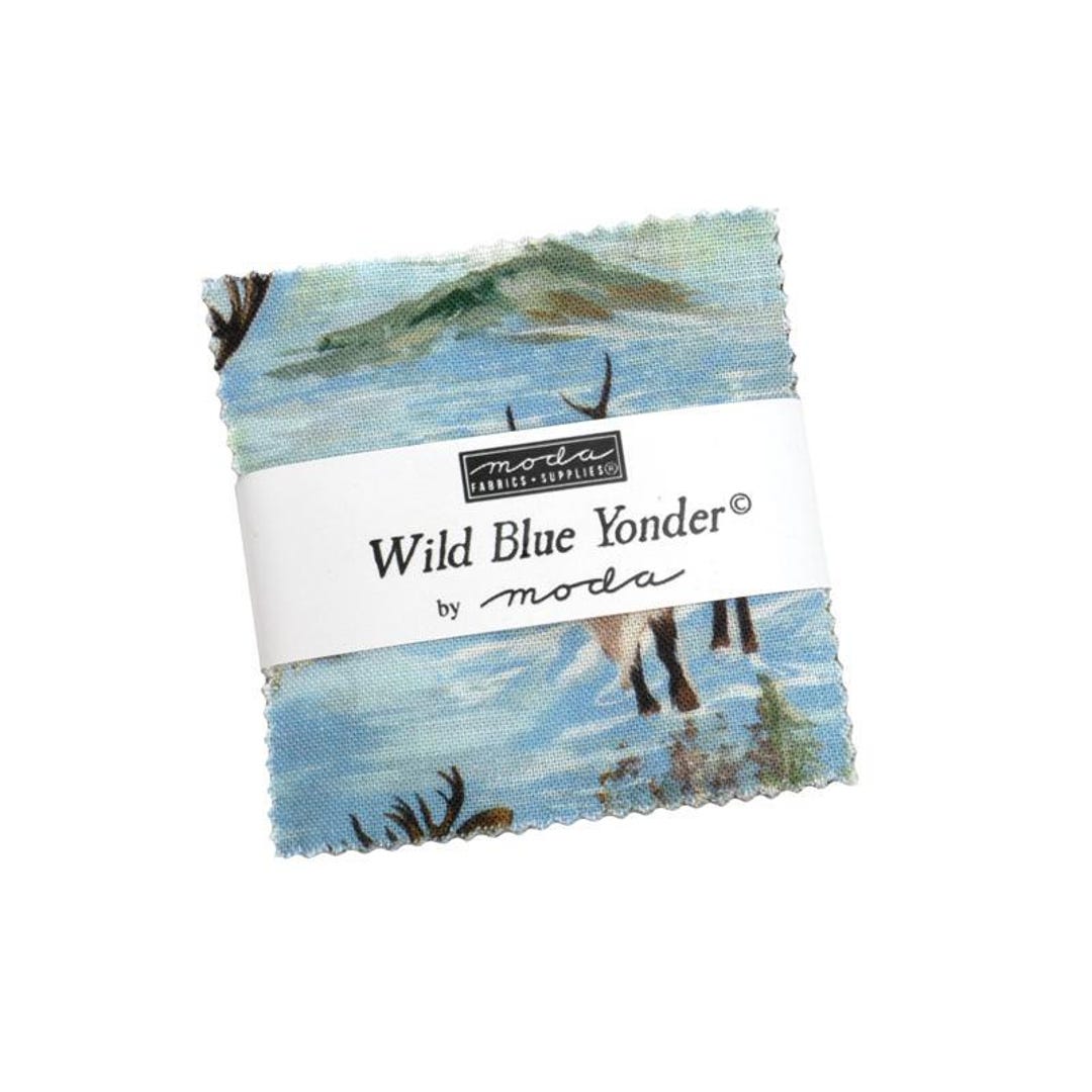 Wild Blue Yonder Mini Charm Pack 42 Pieces by Moda Fabrics 33870MC - Etsy