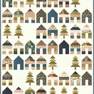 Community Quilt Pattern by Natalie Crabtree for Gingiber for Moda Size ...