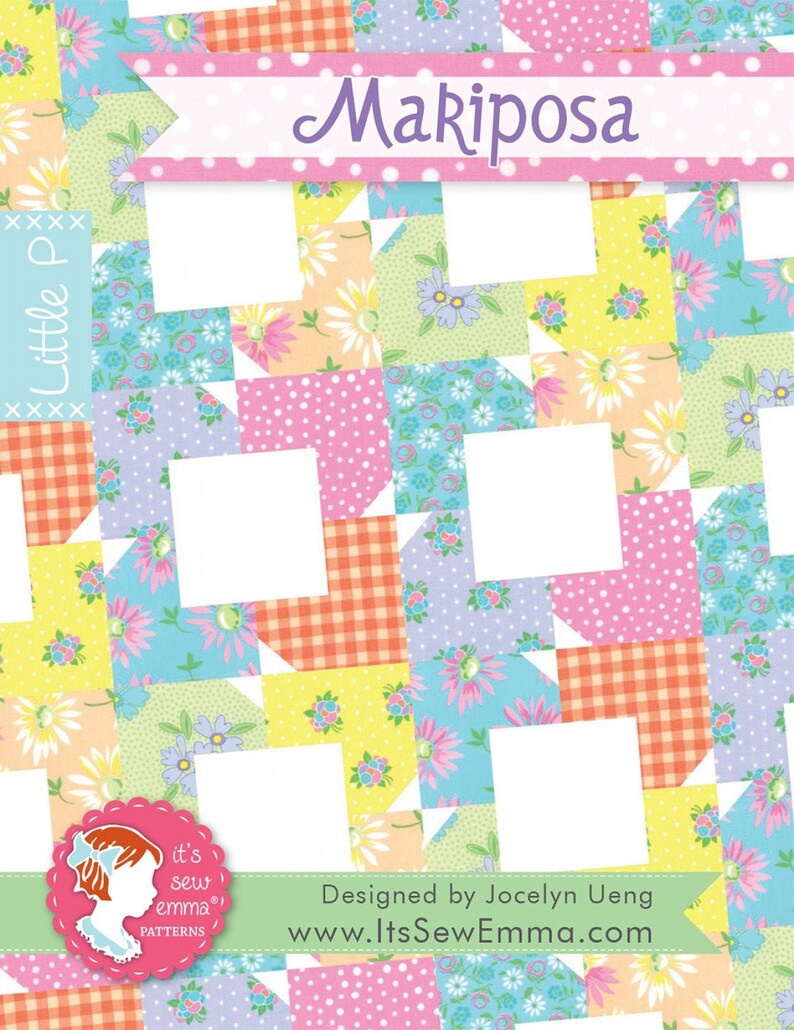 Little P Mariposa Quilt Pattern by Jocelyn Ueng for It's - Etsy