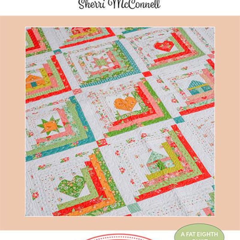 House Quilt Pattern - Etsy