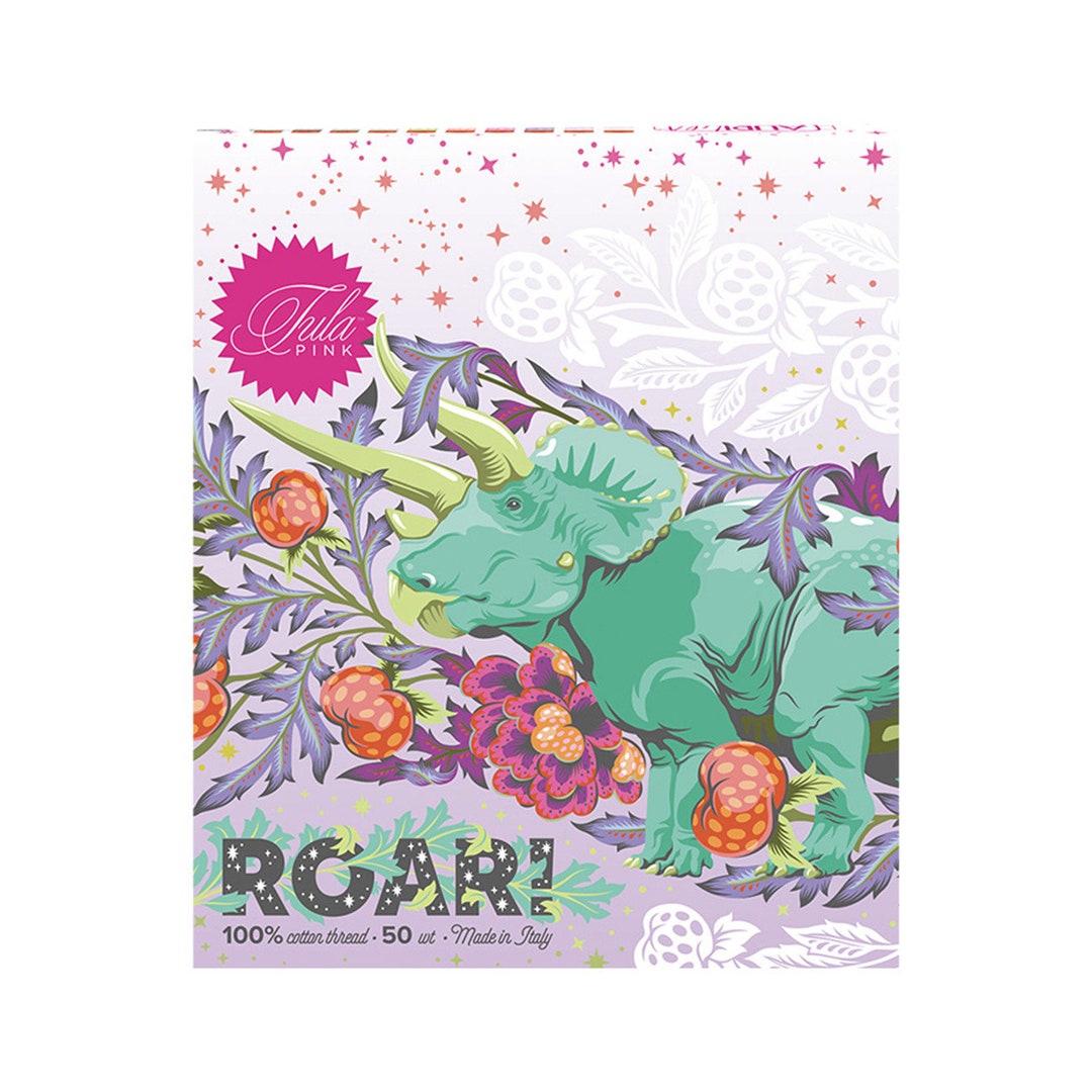 Roar Thread Collection Curated by Tula Pink - 10 Small Spools Cotton ...