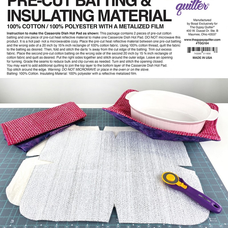 Casserole Cozy Pattern - Etsy