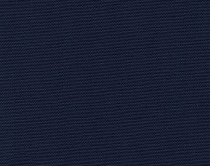 Navy Big Sur Canvas Navy B198-1243 by Robert Kaufman Sold in HALF Yard ...
