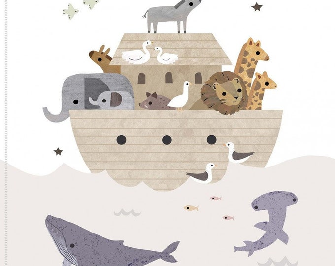Noah's Ark Panel 24 Inch Panel by Paint Love Studio Collection for Dear ...