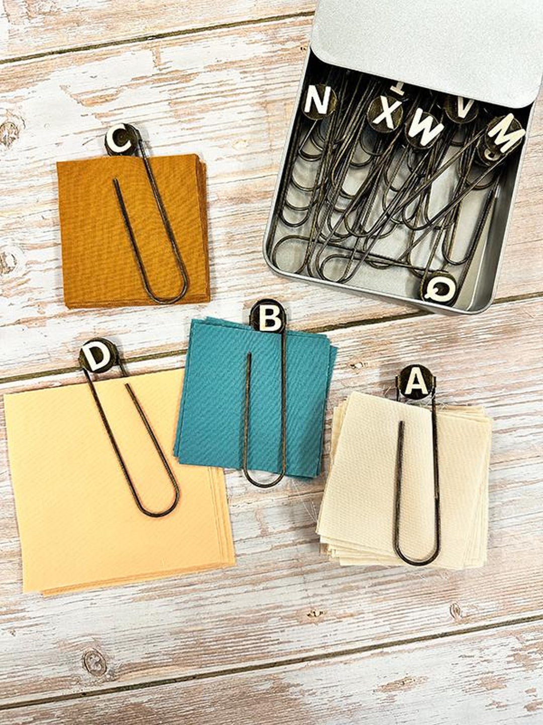 Jumbo Alphabet Clips by Seams Sew Me SSM JAC Alphabet Paperclips for ...