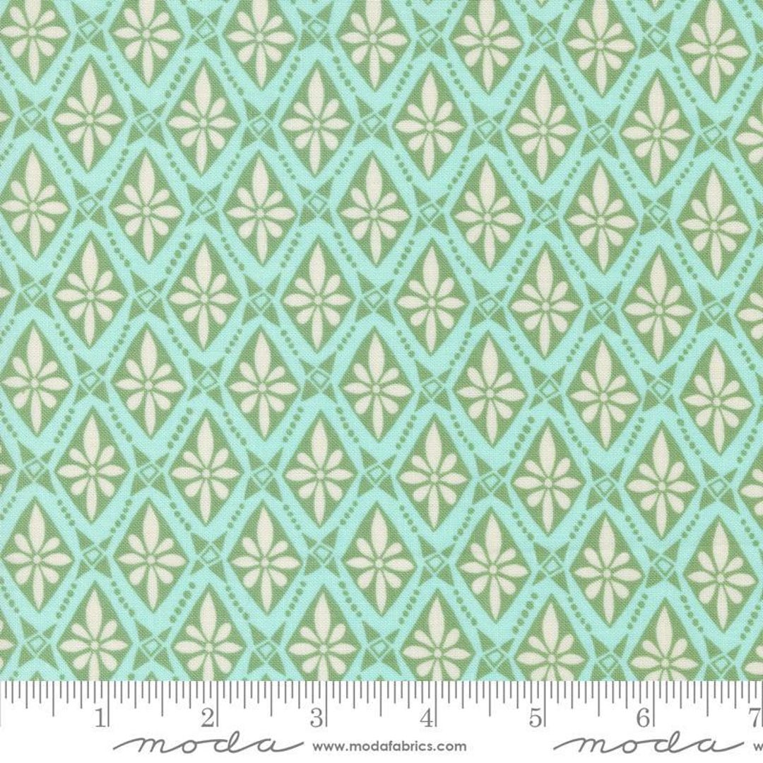 Tango Bolero Sky by Kate Spain Designs for Moda Fabrics 27336 22 This ...