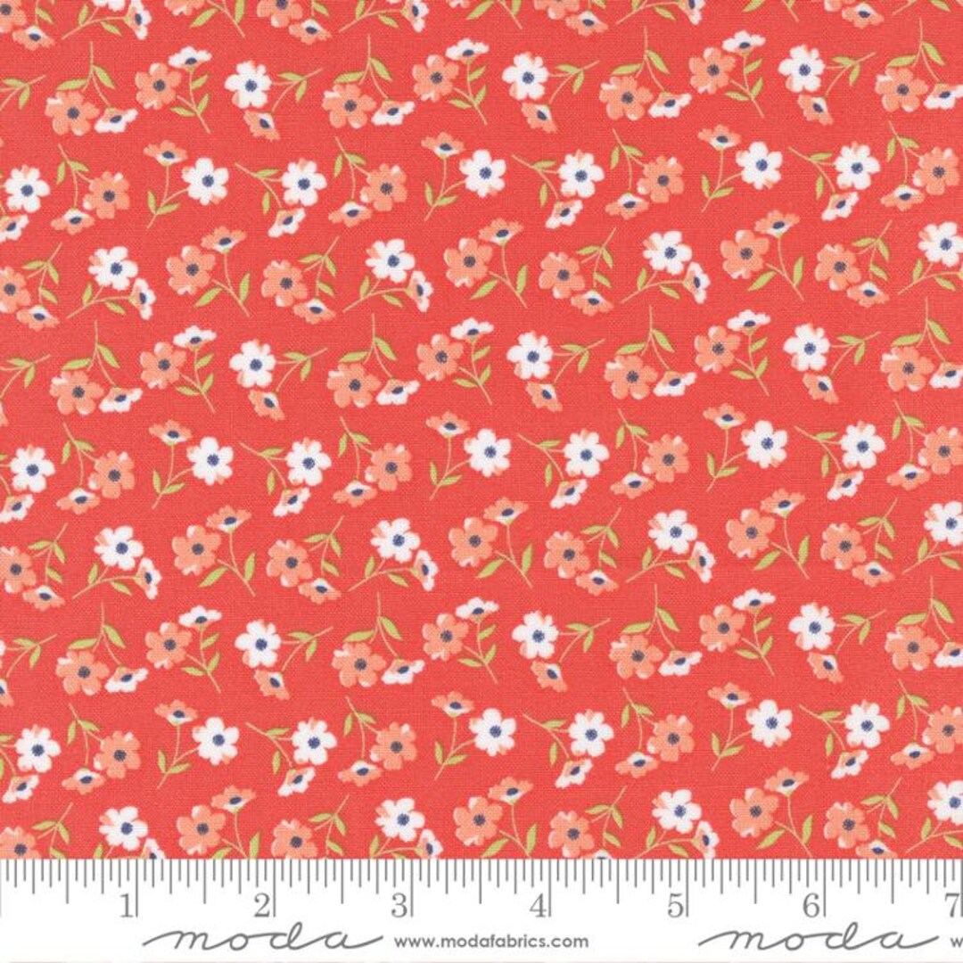 Sunwashed Wildflower Toss Nectar by Corey Yoder for Moda Fabrics 29162 ...