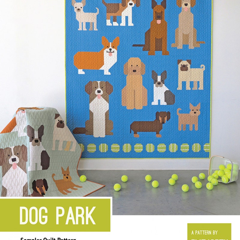 Dog Quilt Patterns - Etsy