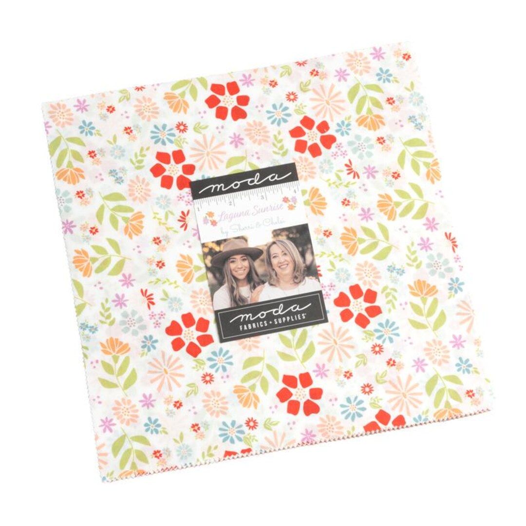 Laguna Sunrise Layer Cake 42 Pieces by Sherri and Chelsi for Moda ...