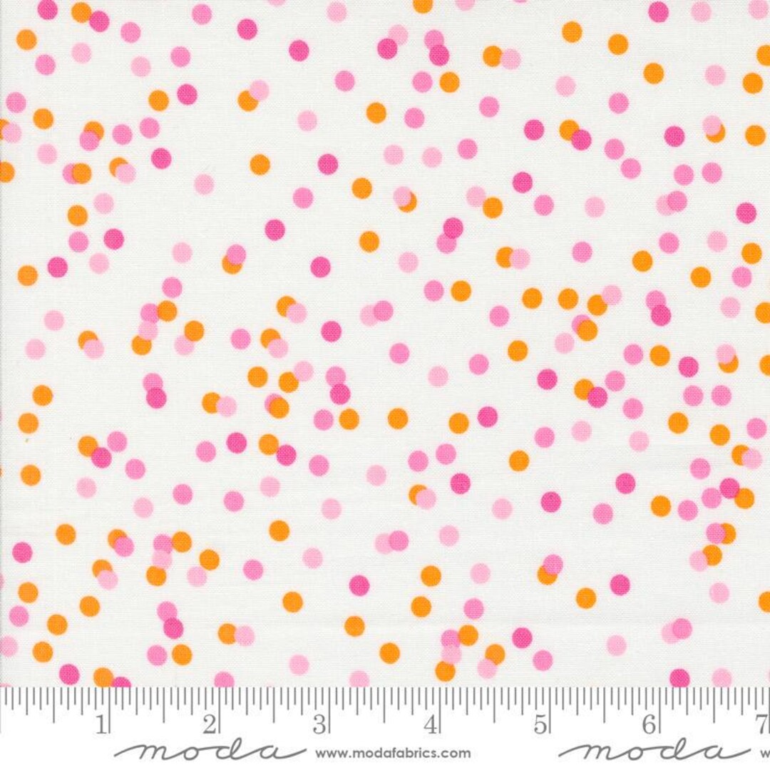 Fiesta Dots Sunrise by Me & My Sister Designs for Moda Fabrics 22472 31 ...