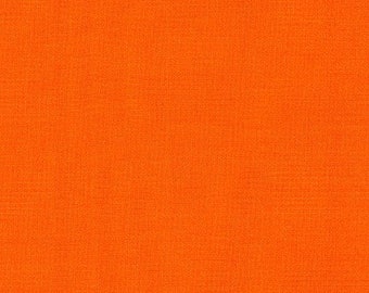 Tangerine Fabric | Etsy