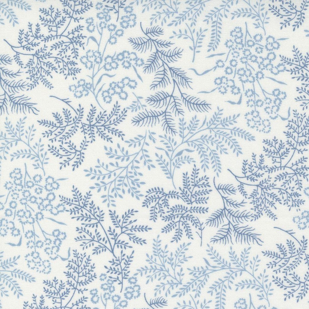 Nantucket Summer Sconset Cream Blue by Camille Roskelley for Moda ...