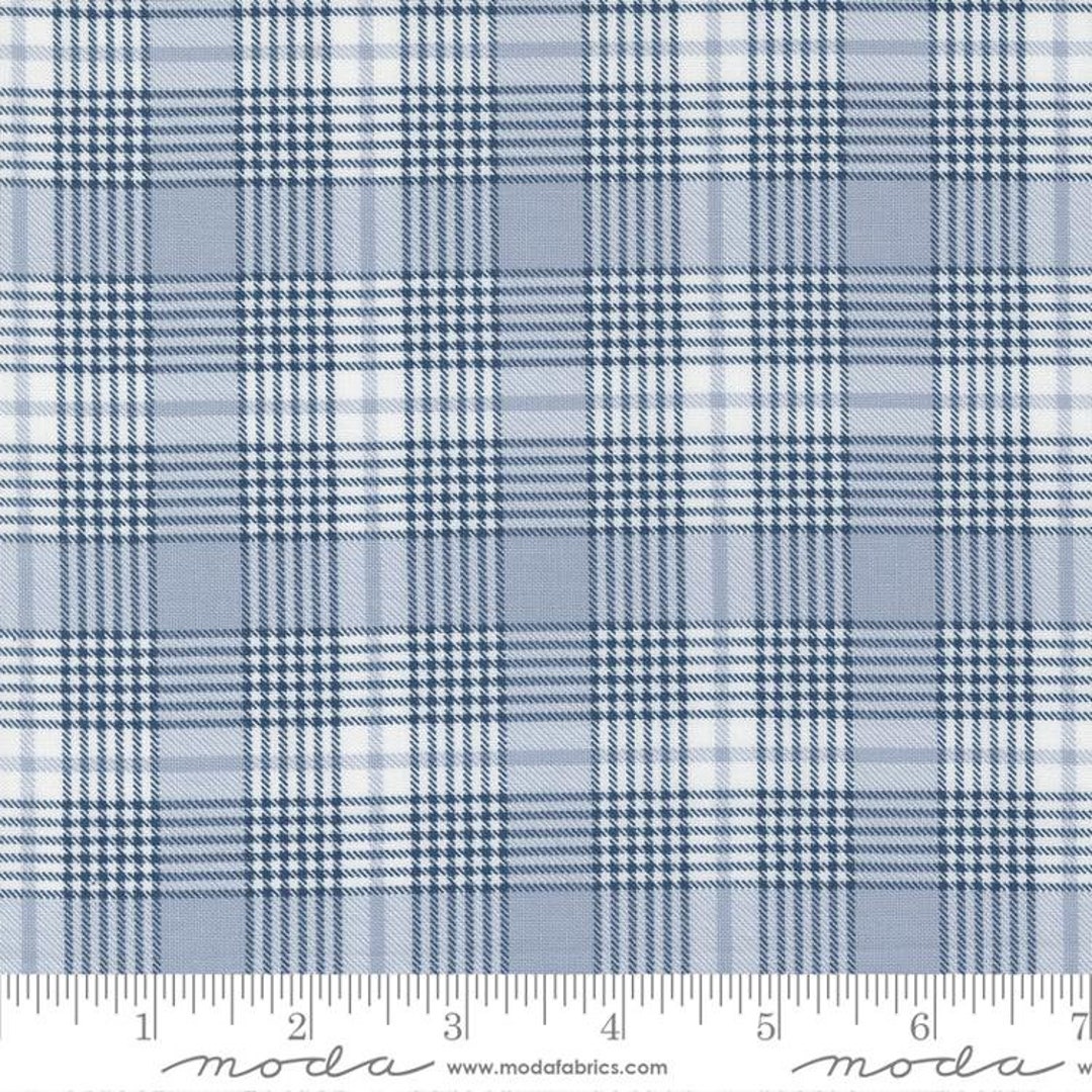 Stateside Plaid Sky by Sweetwater for Moda Fabrics 55614 12 Sold in ...