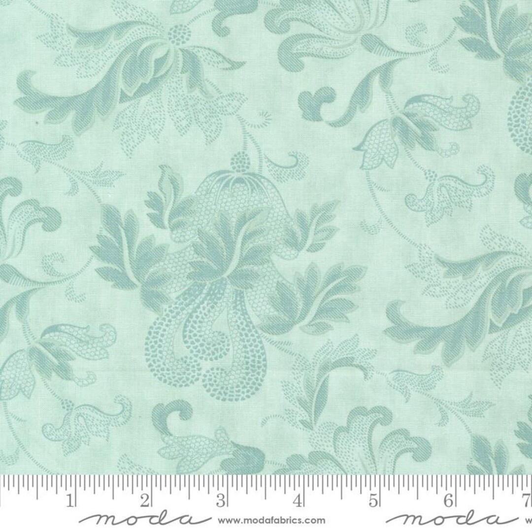 Collections for a Cause Etchings Friendly Flourish Aqua by Howard ...