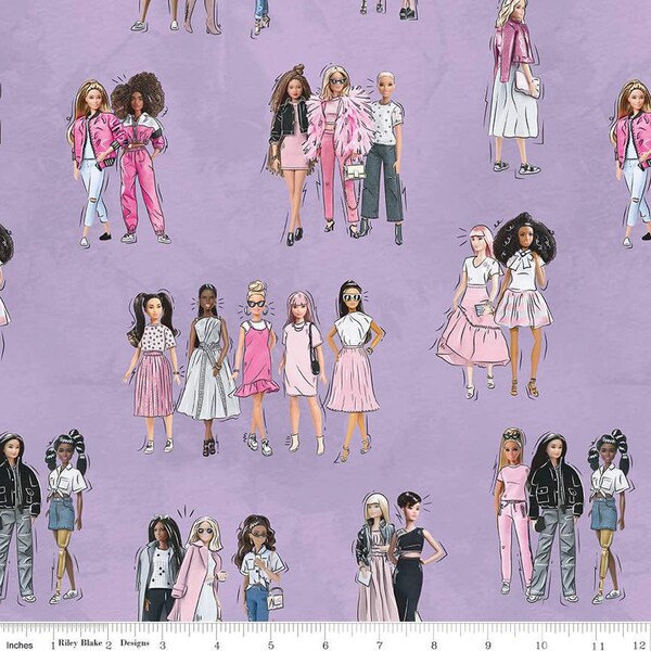 Barbie Fabric by the Yard - Etsy