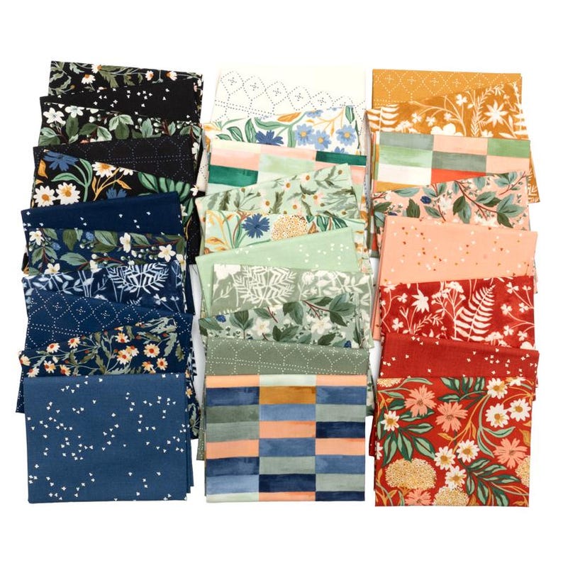 Brookside Mini Charm Pack 42 Pieces by 1 Canoe 2 for Moda Fabrics ...