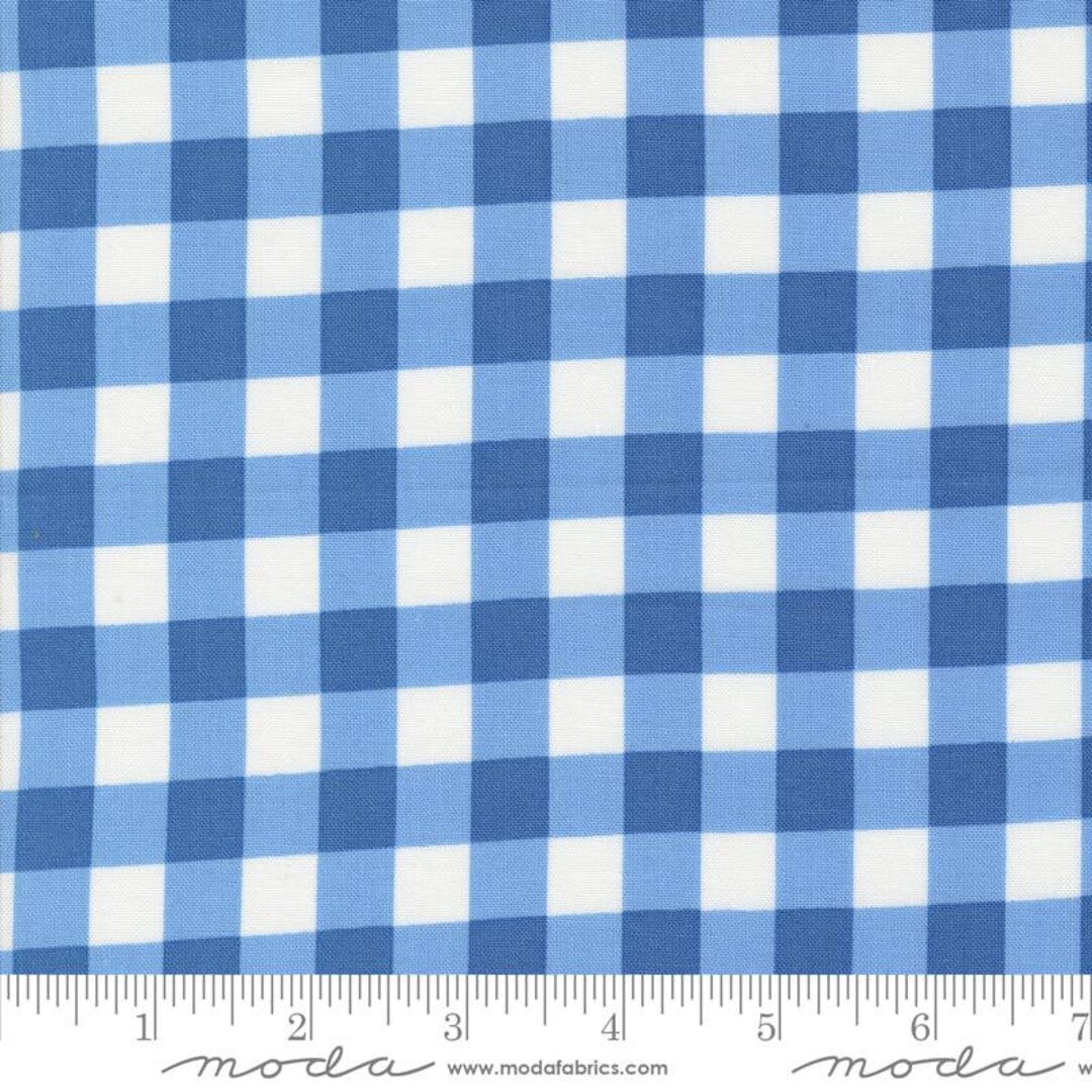 Coriander Colors Checks and Plaid Blue by Corey Yoder for Moda Fabrics ...