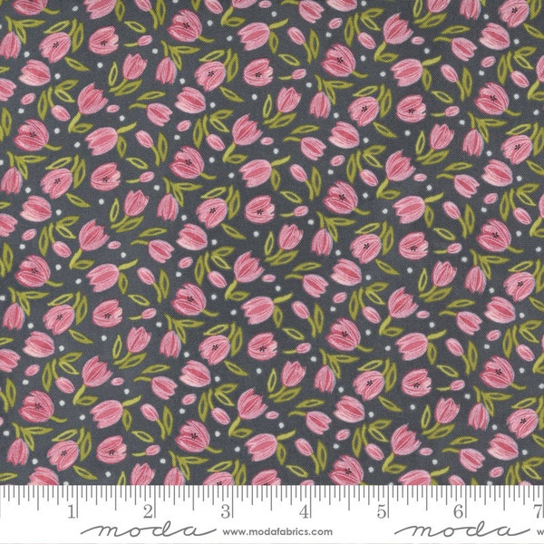 Tulip Print Fabric - Etsy