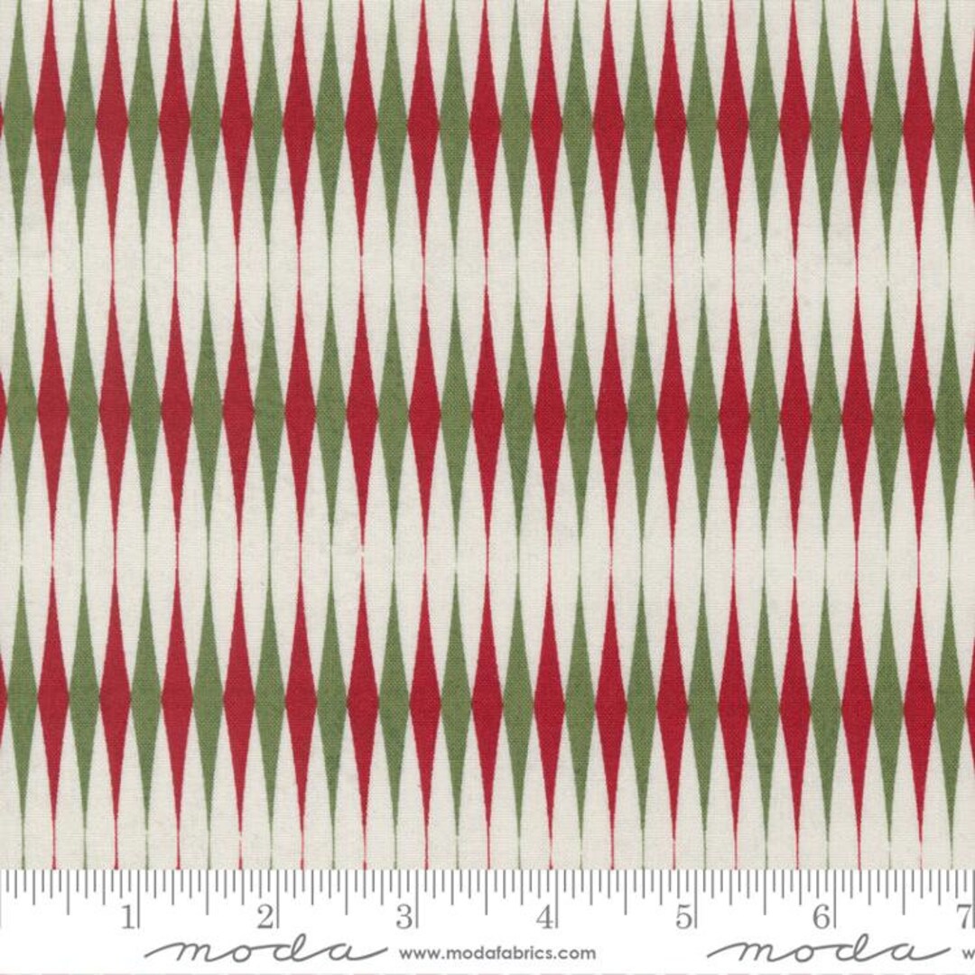 Jolly Good Yuletide Stripes Eggnog by Basicgrey for Moda Fabrics 30727 ...