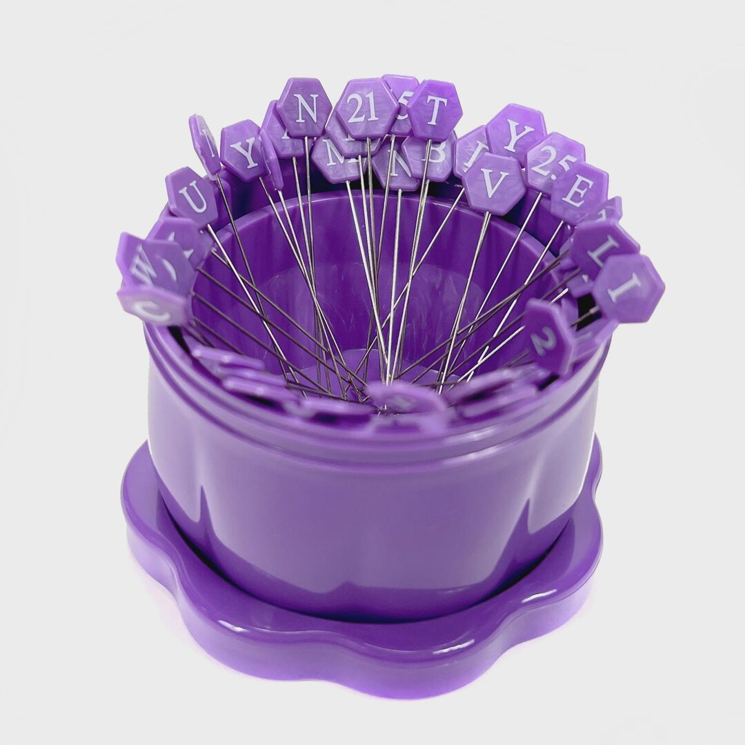 Magnetic Pin Cup Large Gypsy Purple by Purple Hobbies for Gypsy Quilter ...